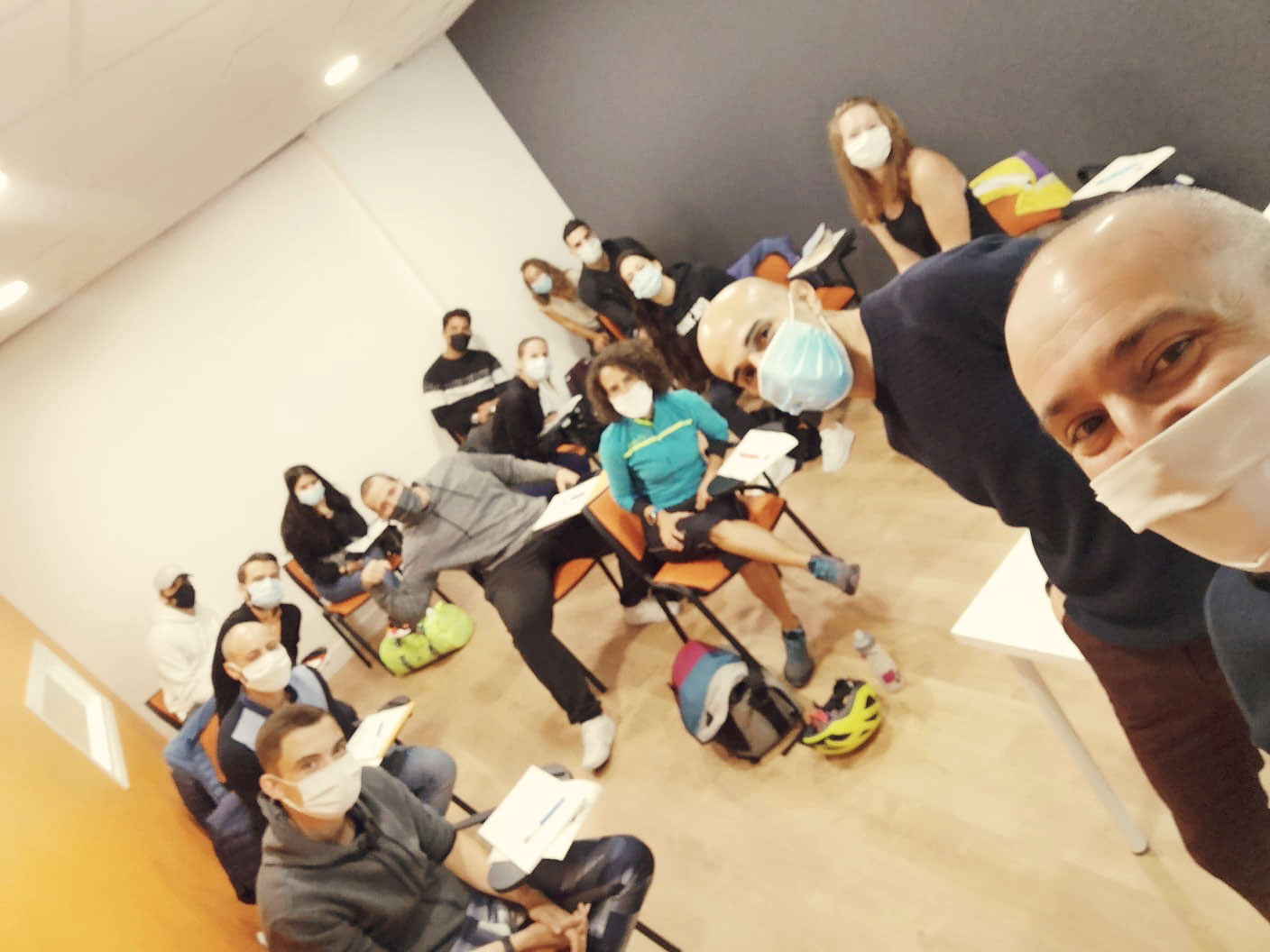 Nouvelle rentrée BP JEPS AF double option, nouvelle salle